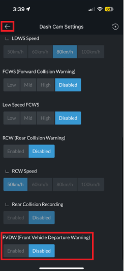FVDW (Front Vehicle Departure Warning) – Thinkware Help Center ...