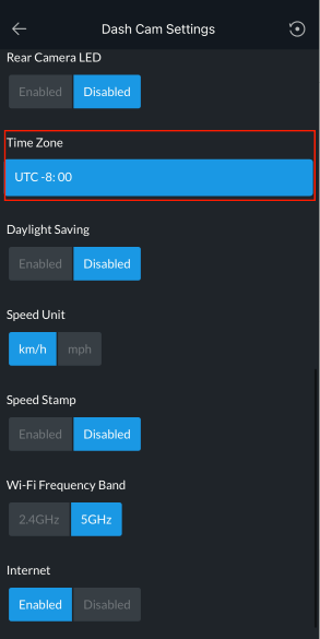 Time Zone – Thinkware Help Center | Troubleshooting | Tech Support | FAQ